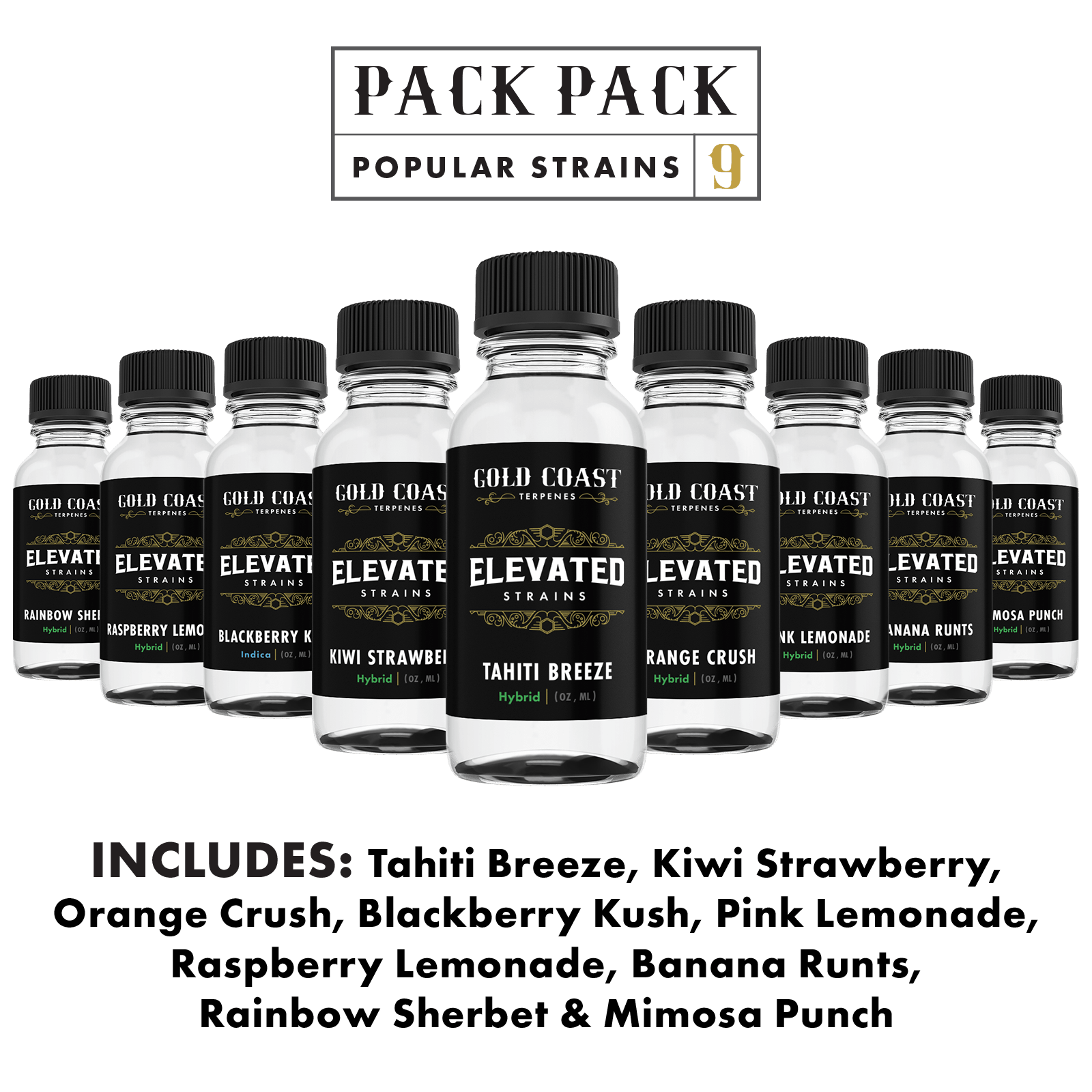 Pack Pack - Terpene Samples - Gold Coast Terpenes