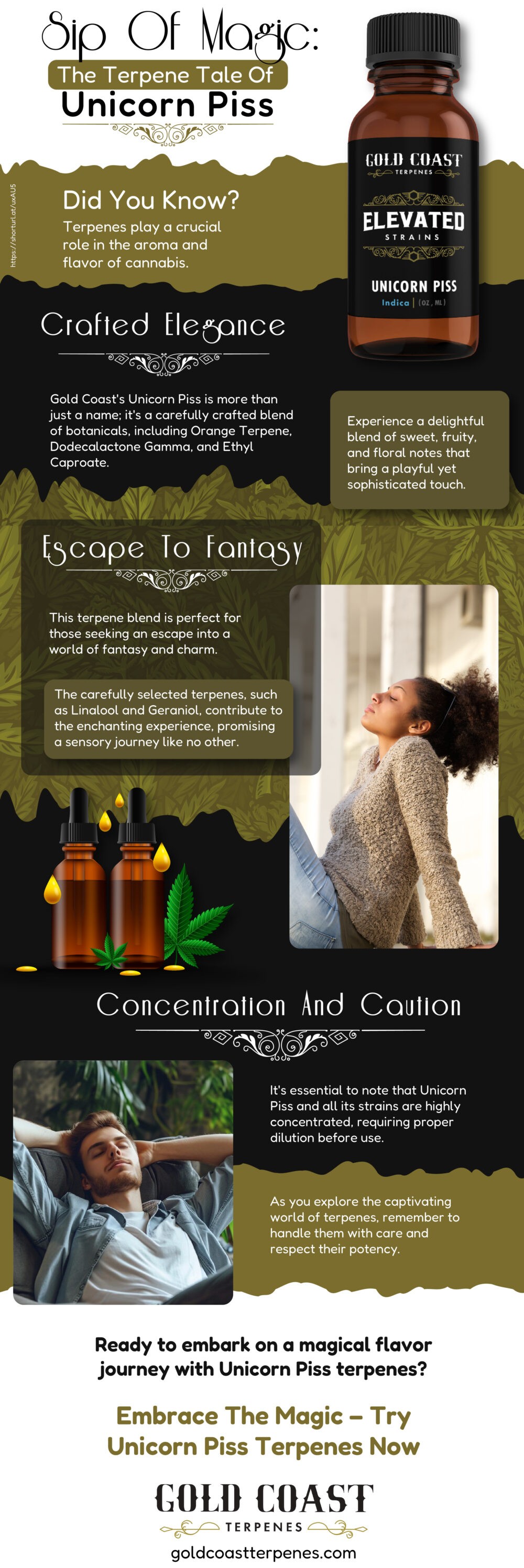 Sip of Magic: The Terpene Tale of Unicorn Piss - Gold Coast Terpenes